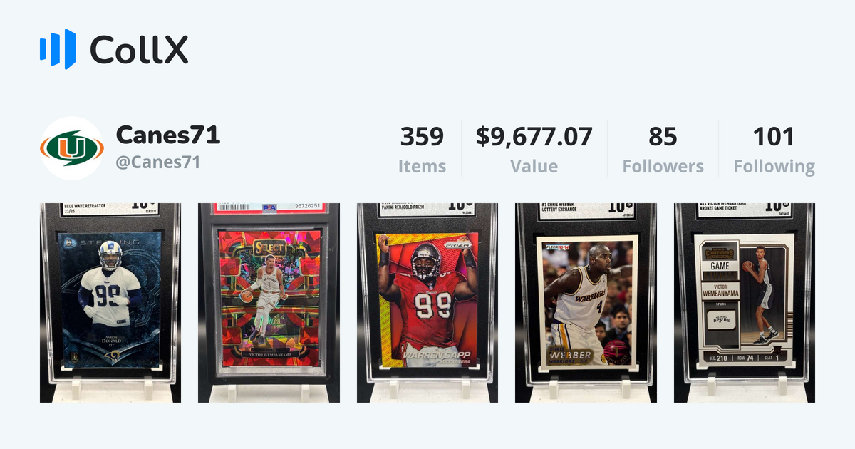 CollX: Scan sports cards to find out what they’re worth