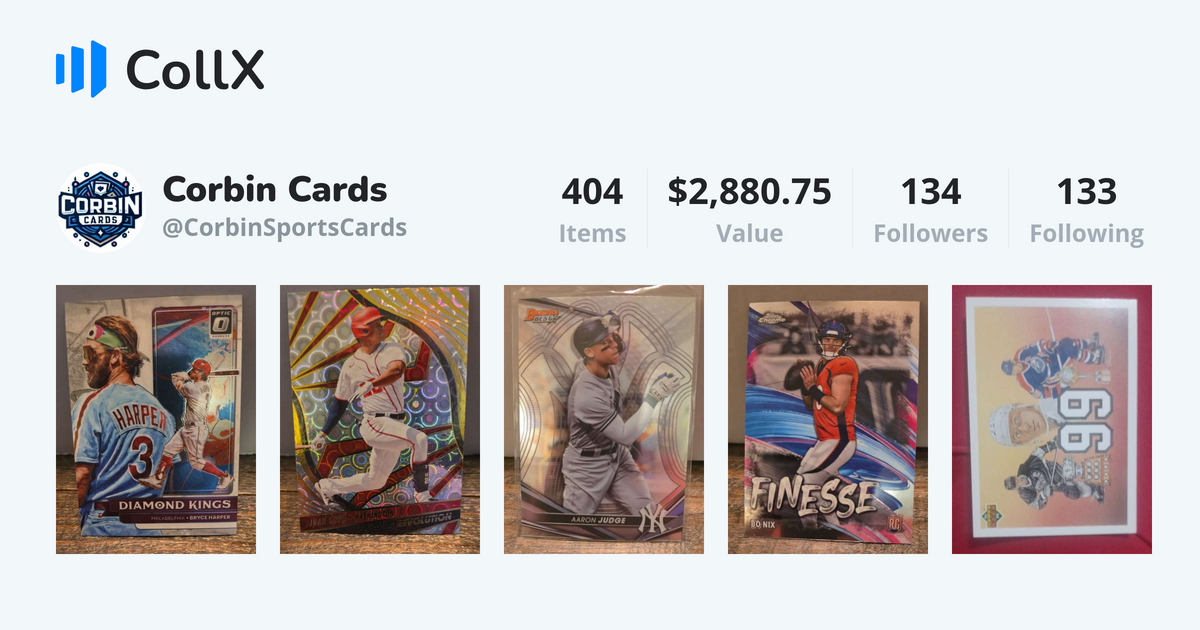 CollX: Scan sports cards to find out what they’re worth