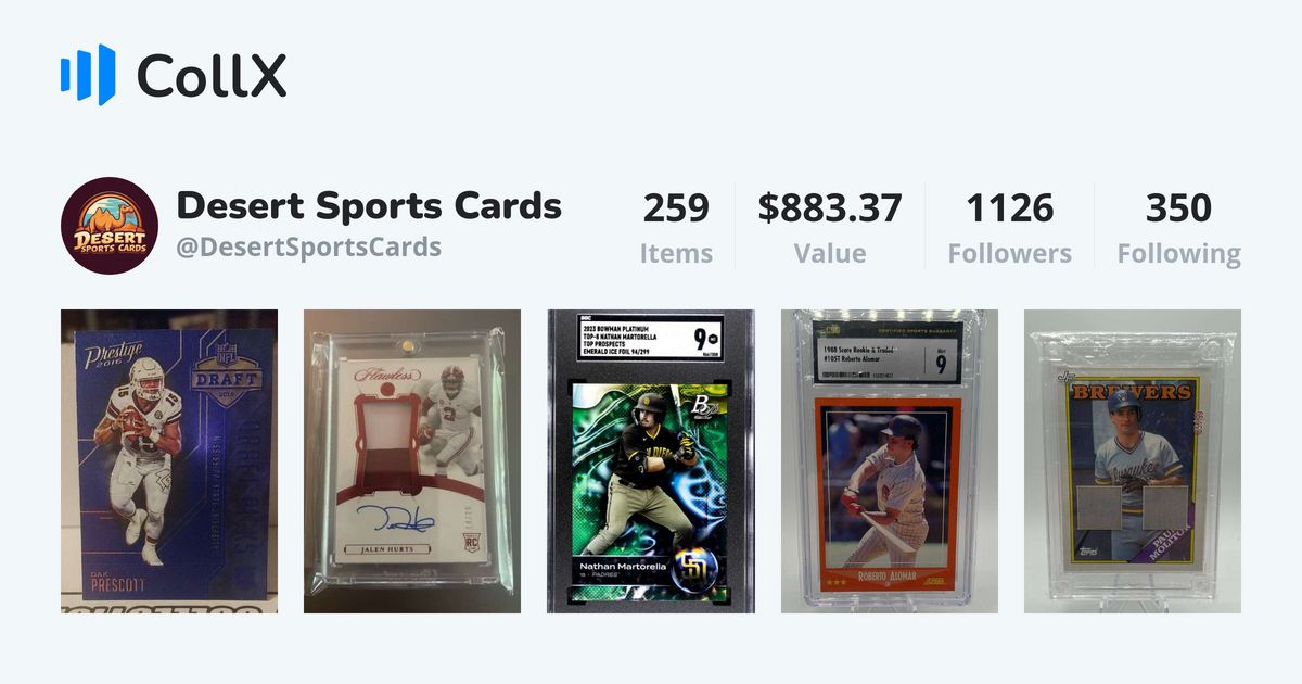 CollX: Scan sports cards to find out what they’re worth