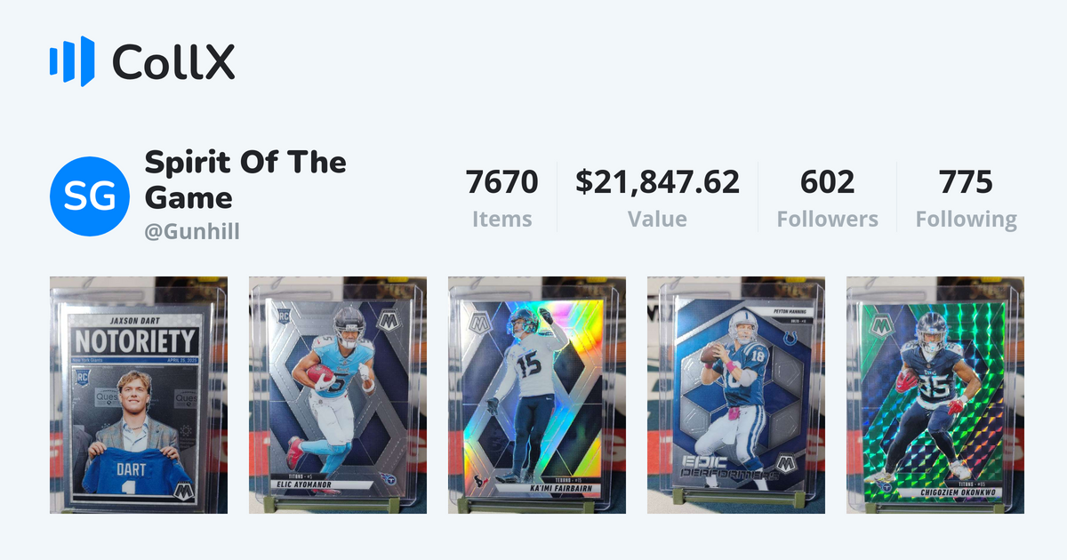 CollX: Scan sports cards to find out what they’re worth