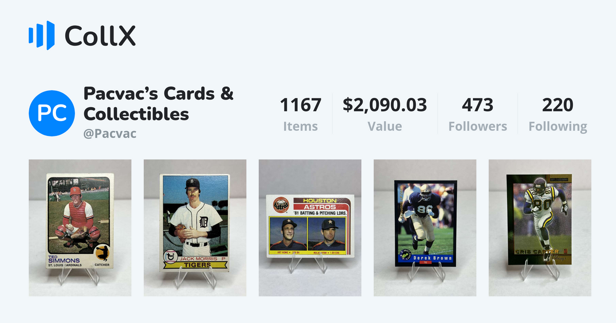 CollX: Scan sports cards to find out what they’re worth