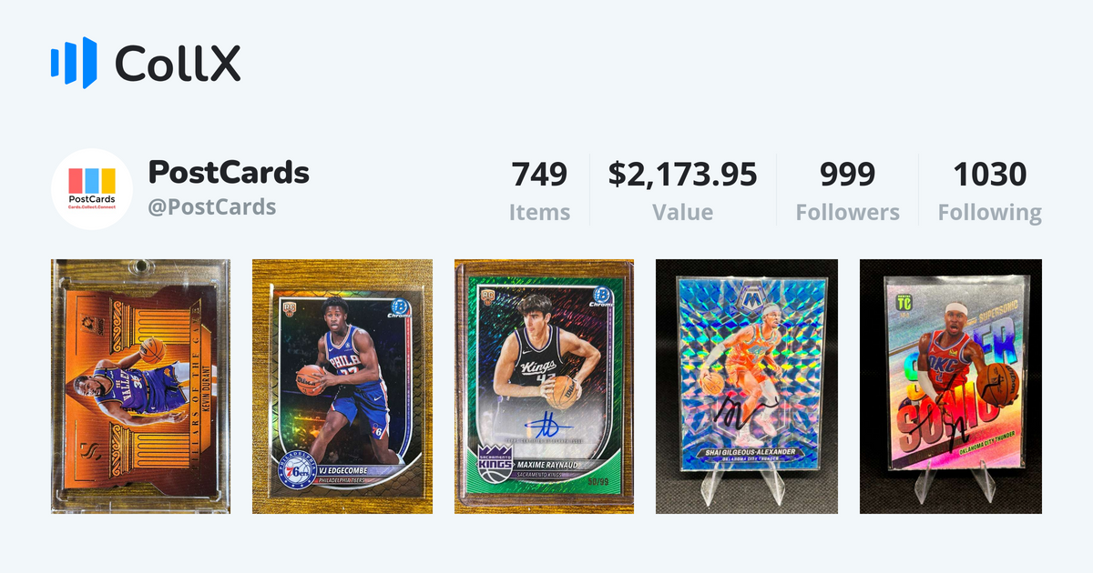 CollX: Scan sports cards to find out what they’re worth