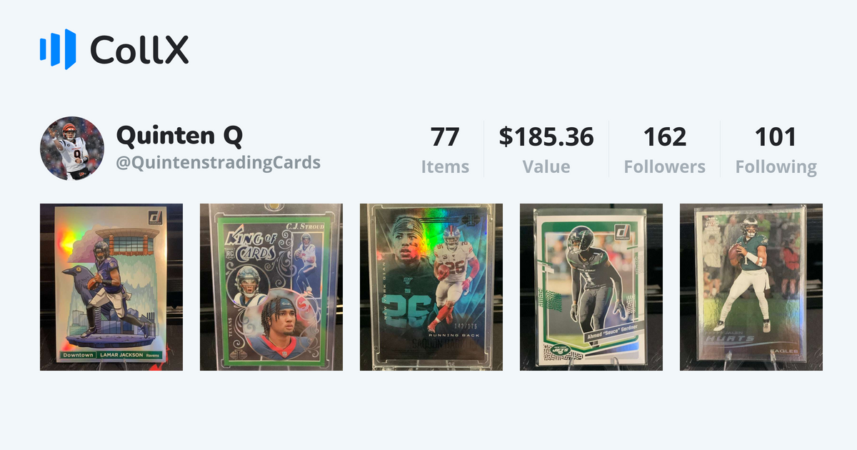 CollX: Scan sports cards to find out what they’re worth