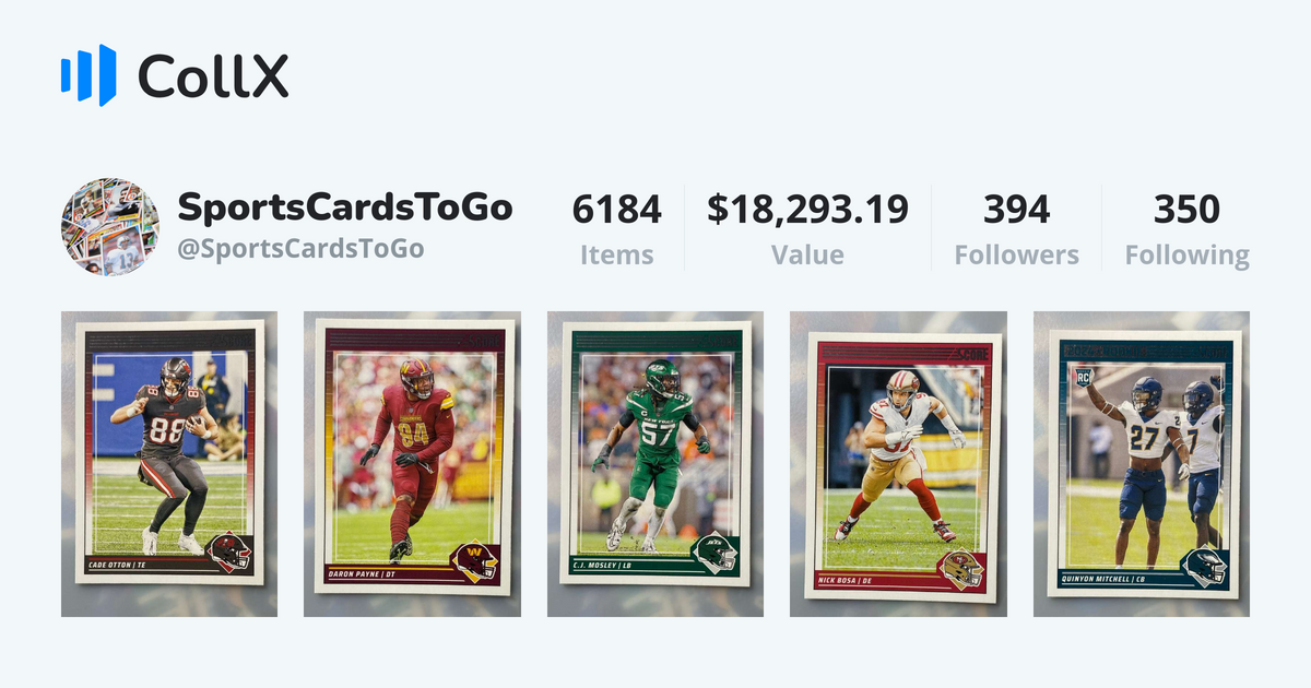 CollX: Scan sports cards to find out what they’re worth