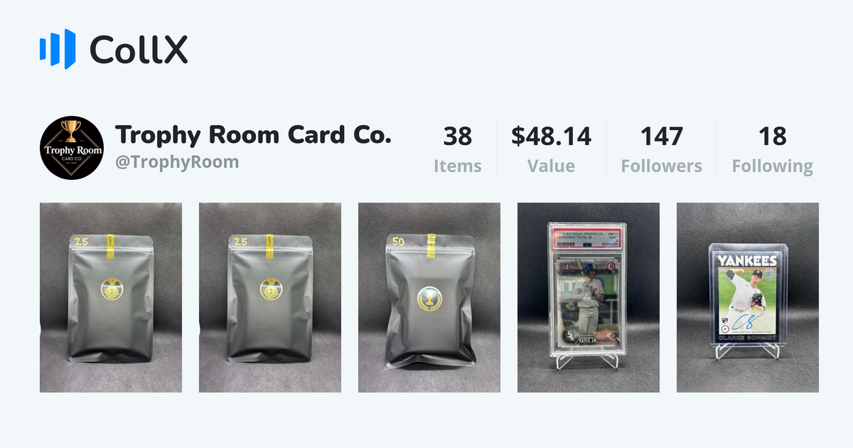 CollX: Scan sports cards to find out what they’re worth