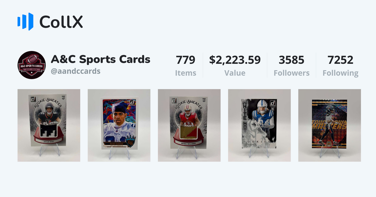 CollX: Scan sports cards to find out what they’re worth