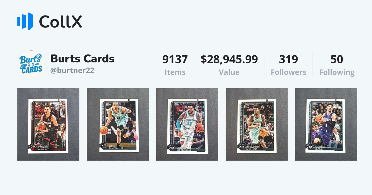 CollX: Scan sports cards to find out what they’re worth
