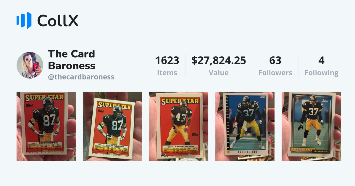 CollX: Scan sports cards to find out what they’re worth