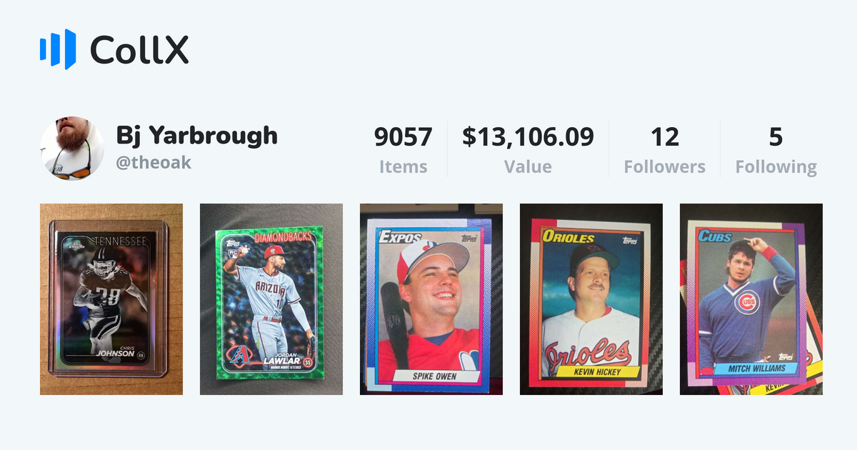 CollX: Scan sports cards to find out what they’re worth
