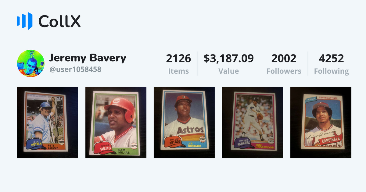 CollX: Scan sports cards to find out what they’re worth