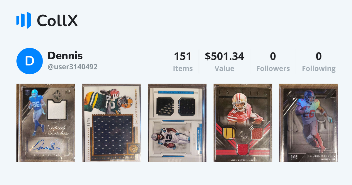 CollX: Scan sports cards to find out what they’re worth