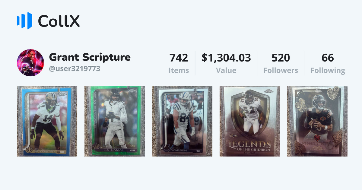 CollX: Scan sports cards to find out what they’re worth