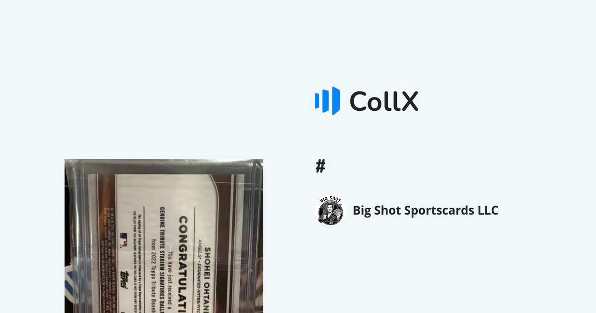 CollX: Scan sports cards to find out what they’re worth