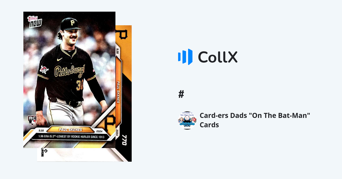 CollX: Scan sports cards to find out what they’re worth